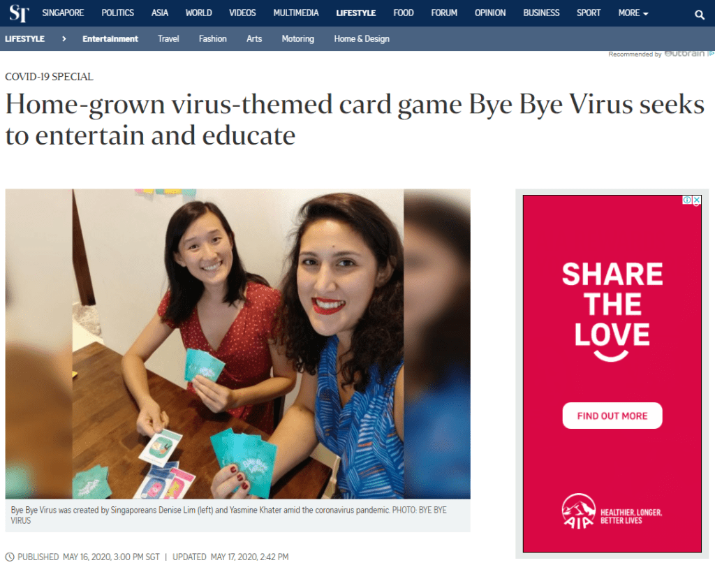 Support Local: Bye Bye Virus - Games@PI