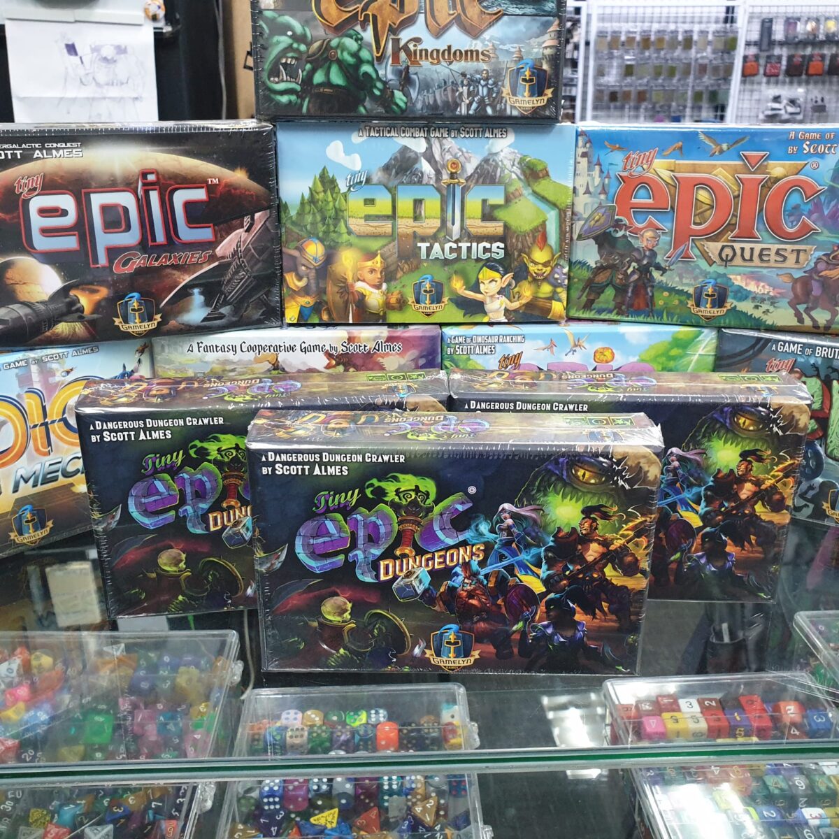 Enter the Dungeon - the Tiny Epic Dungeon. - Games@PI